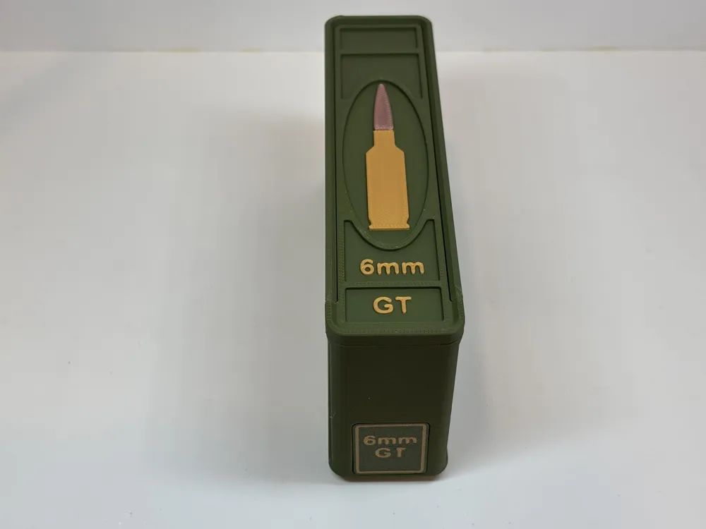 Ammo Storage Box 6mm GT 20 Rounds - Free 3D Print Model - MakerWorld