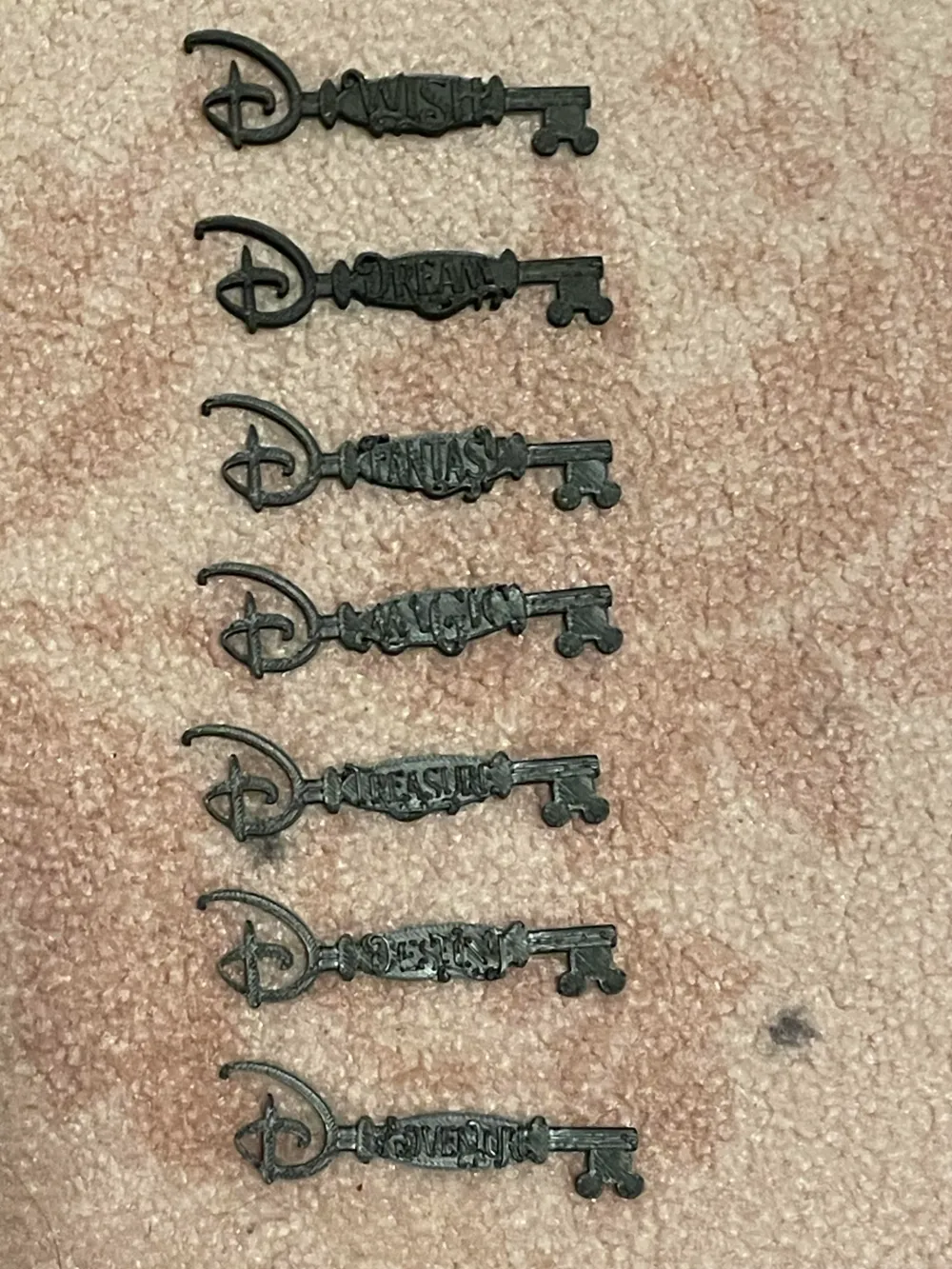 Disney cruise keys - Free 3D Print Model - MakerWorld