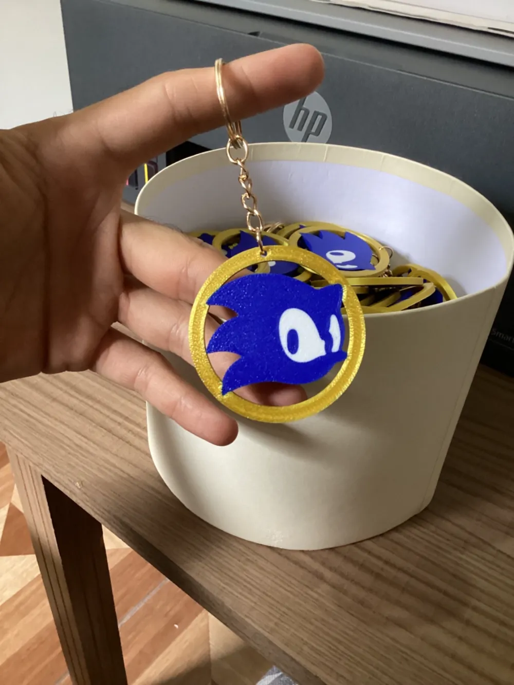 Sonic Keychain by Yan Camarotto - MakerWorld