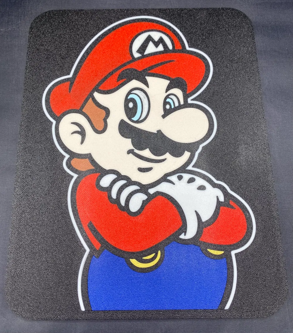 Mario Light Box Panel for 180mmx230mm Light Box by igmiller - MakerWorld