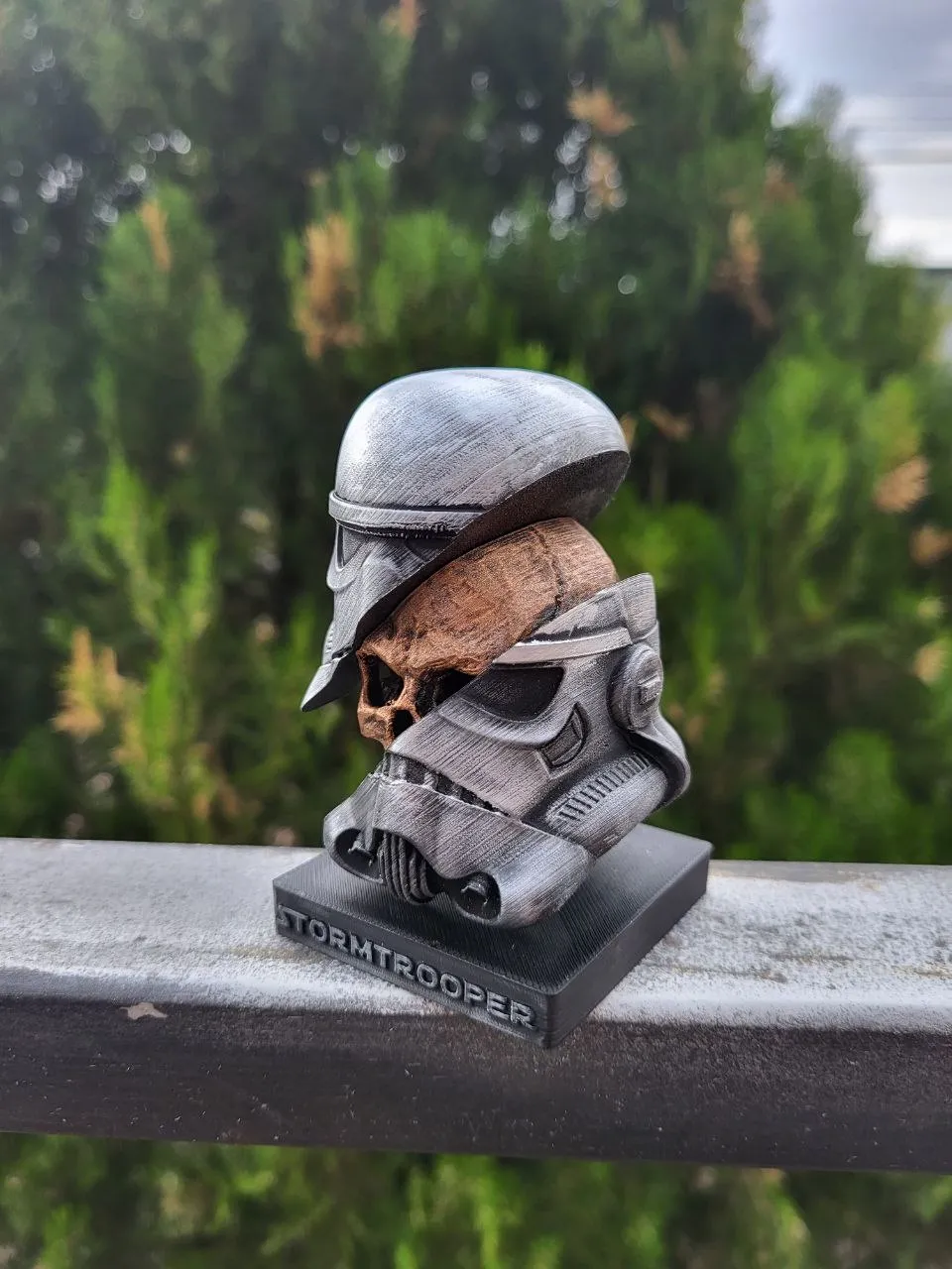 MINI STORMTROOPER SKULL ART by 3DFarmer MakerWorld: Download Free 3D Models