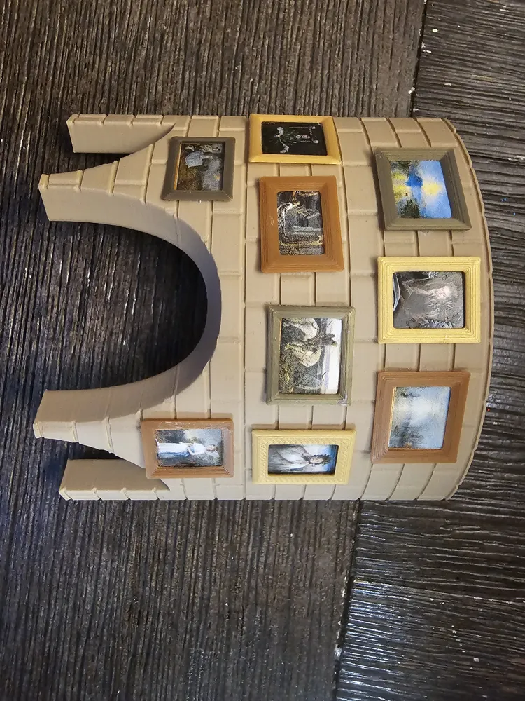 Dumbledore's Book Nook - Mini Painting Frames - Free 3D Print Model ...