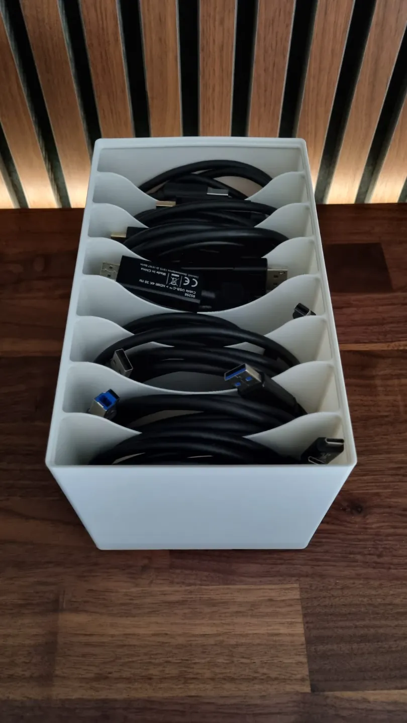 Gridfinity - Large cable organizer - 3 x 5 x 120mm Remixed by user ...