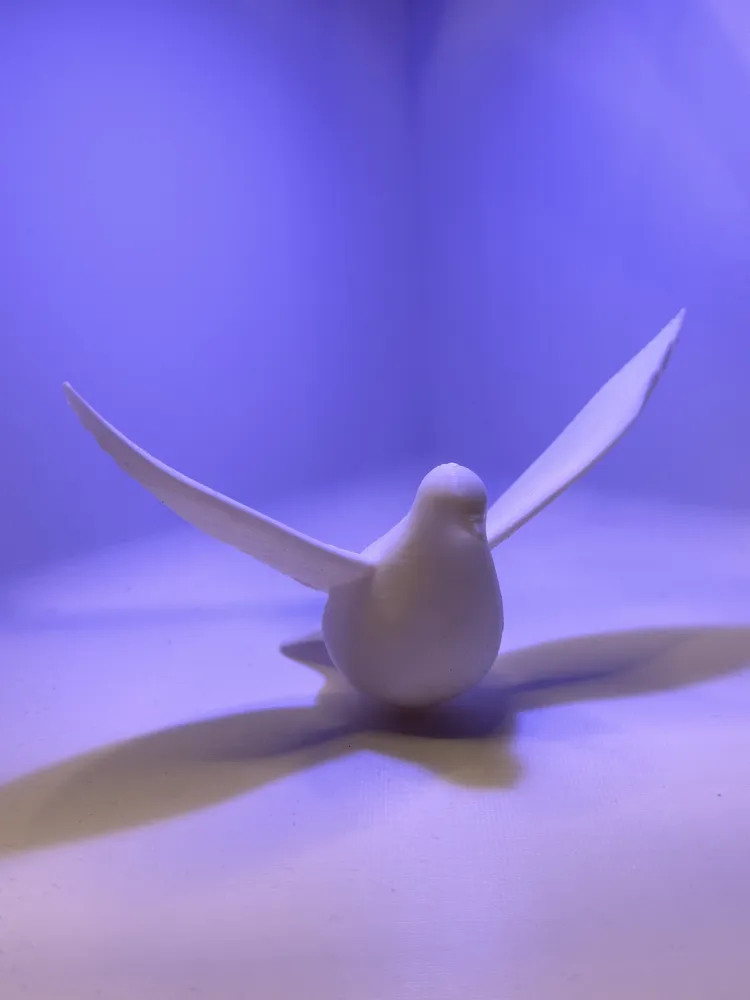 Flying dove - Free 3D Print Model - MakerWorld