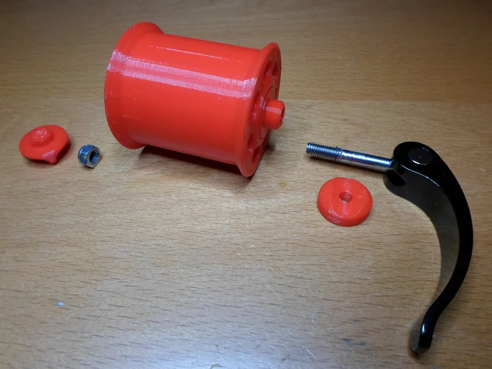 Bicycle Rear Wheel Hub Dummy for Transportation by CBiker MakerWorld ...