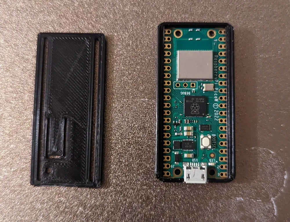 Raspberry Pi Pico W Sleek Case - Free 3D Print Model - MakerWorld