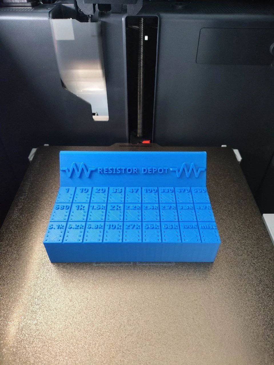 Resistor Depot / Organizer v2.0 by MrWays - MakerWorld
