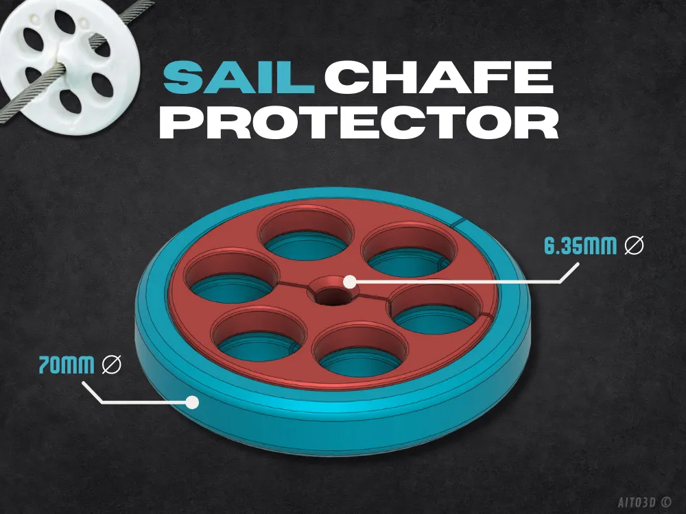 Sail Chafe Protector by Aito3D - MakerWorld