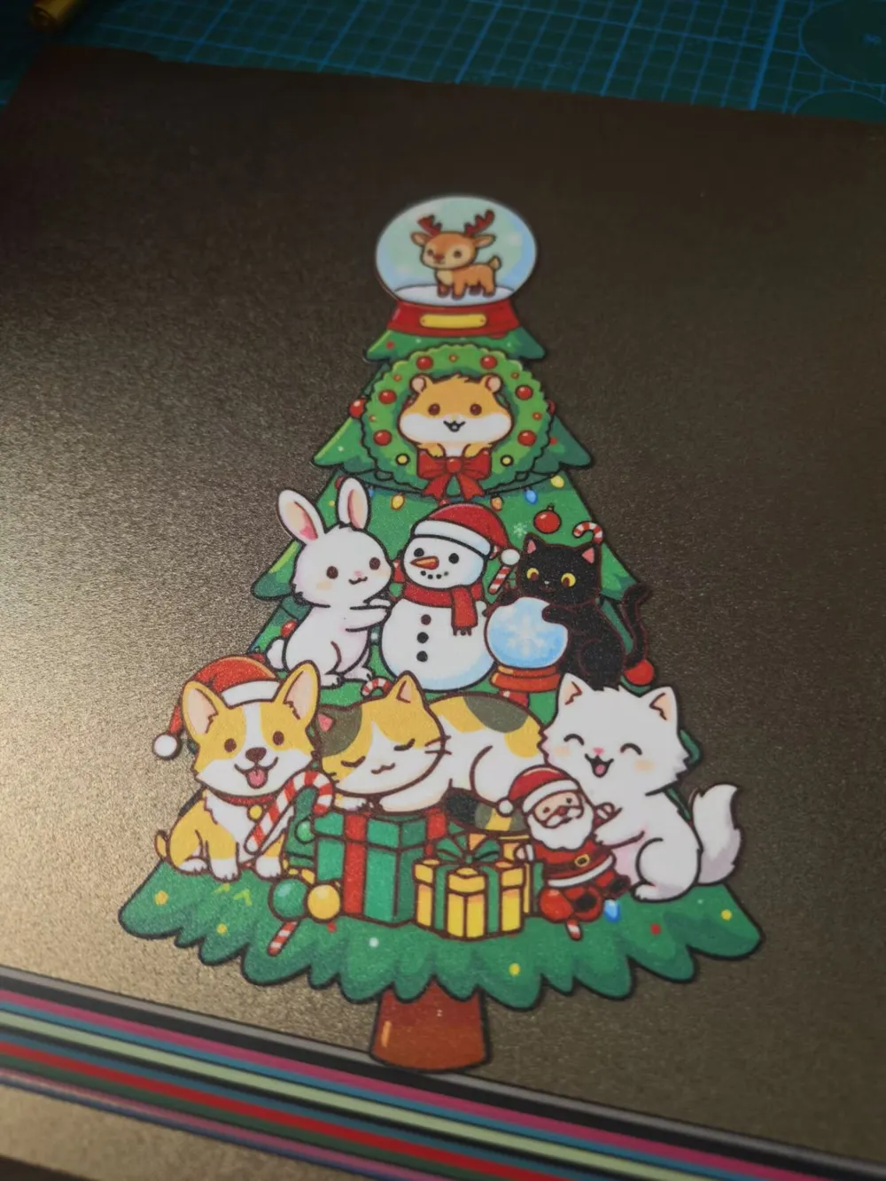 Christmas Tree by 8 color FDM by WoColor8 MakerWorld: Download Free 3D ...