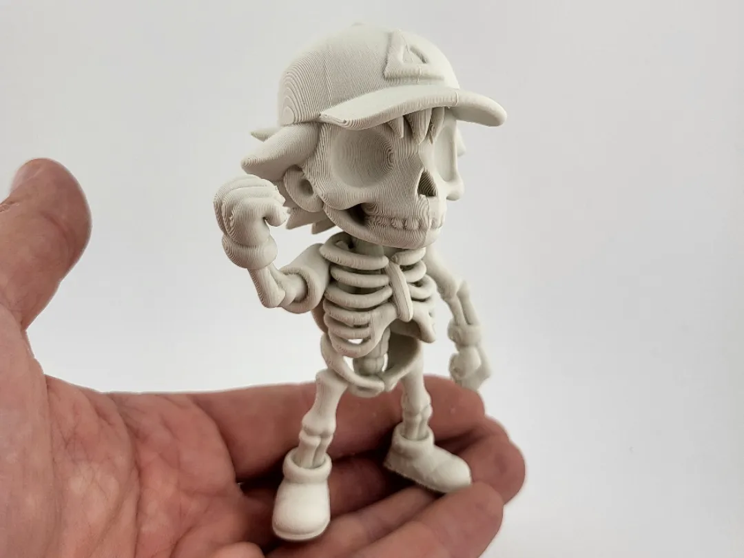 Ash ketchum Skeleton pokemon kawaii horror by Mad power MakerWorld ...