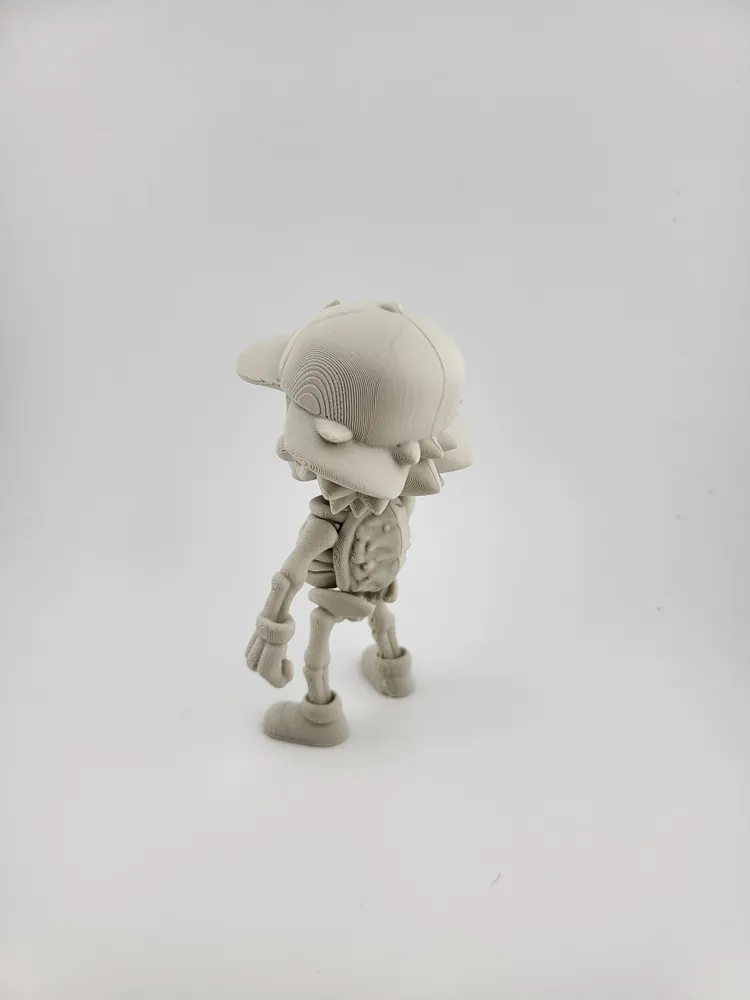 Ash ketchum Skeleton pokemon kawaii horror - Free 3D Print Model ...