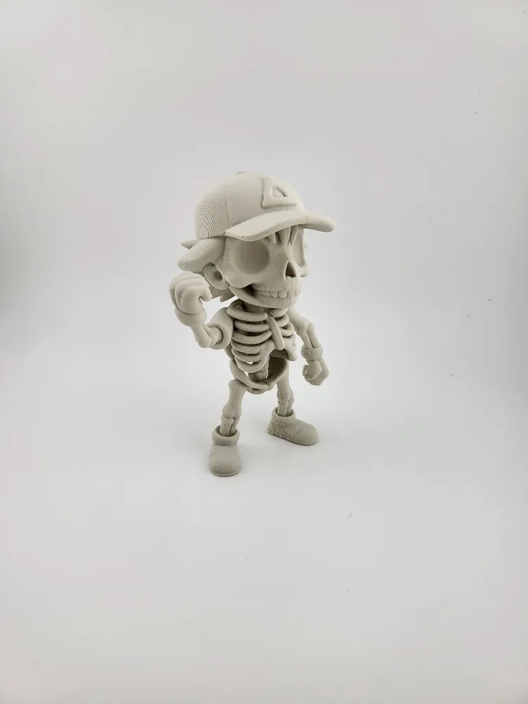 Ash ketchum Skeleton pokemon kawaii horror - Free 3D Print Model ...