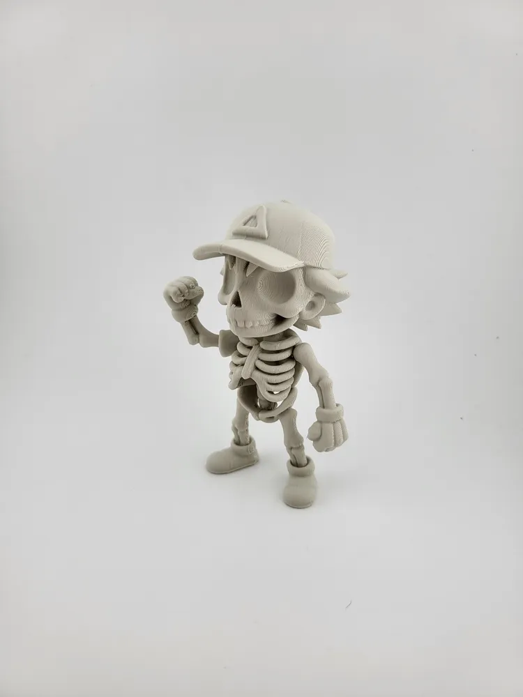 Ash ketchum Skeleton pokemon kawaii horror by Mad power MakerWorld ...