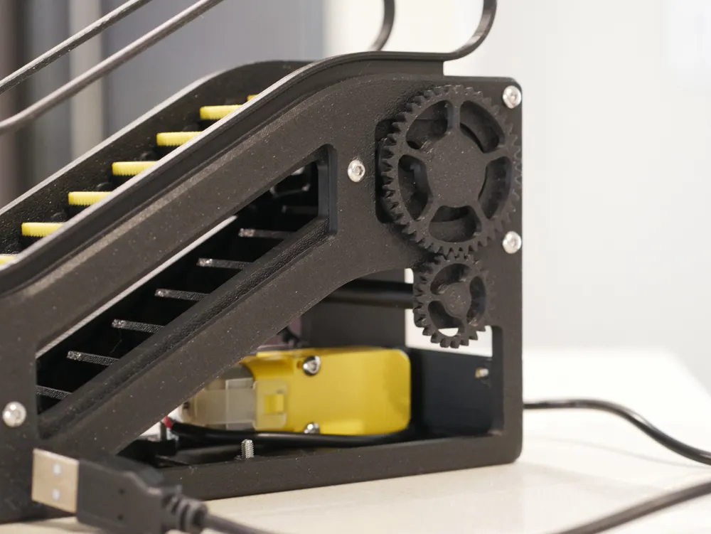 Motorized Escalator - Maker Supply USB version - Free 3D Print Model ...