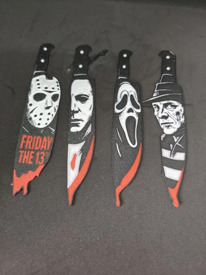 Horror Knives - Freddy - Michael - Scream - Jason by 3DPrintsForYou MakerWorld: Download Free 3D ...
