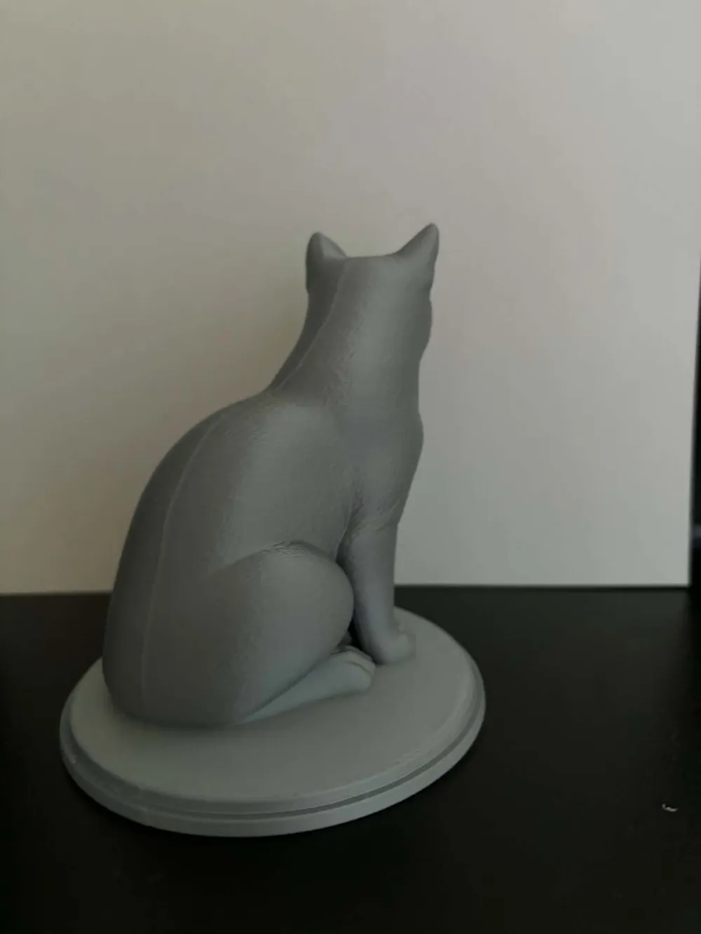 Elegant Cat Statue – Minimalist 3D Printable Decor - Free 3D Print ...
