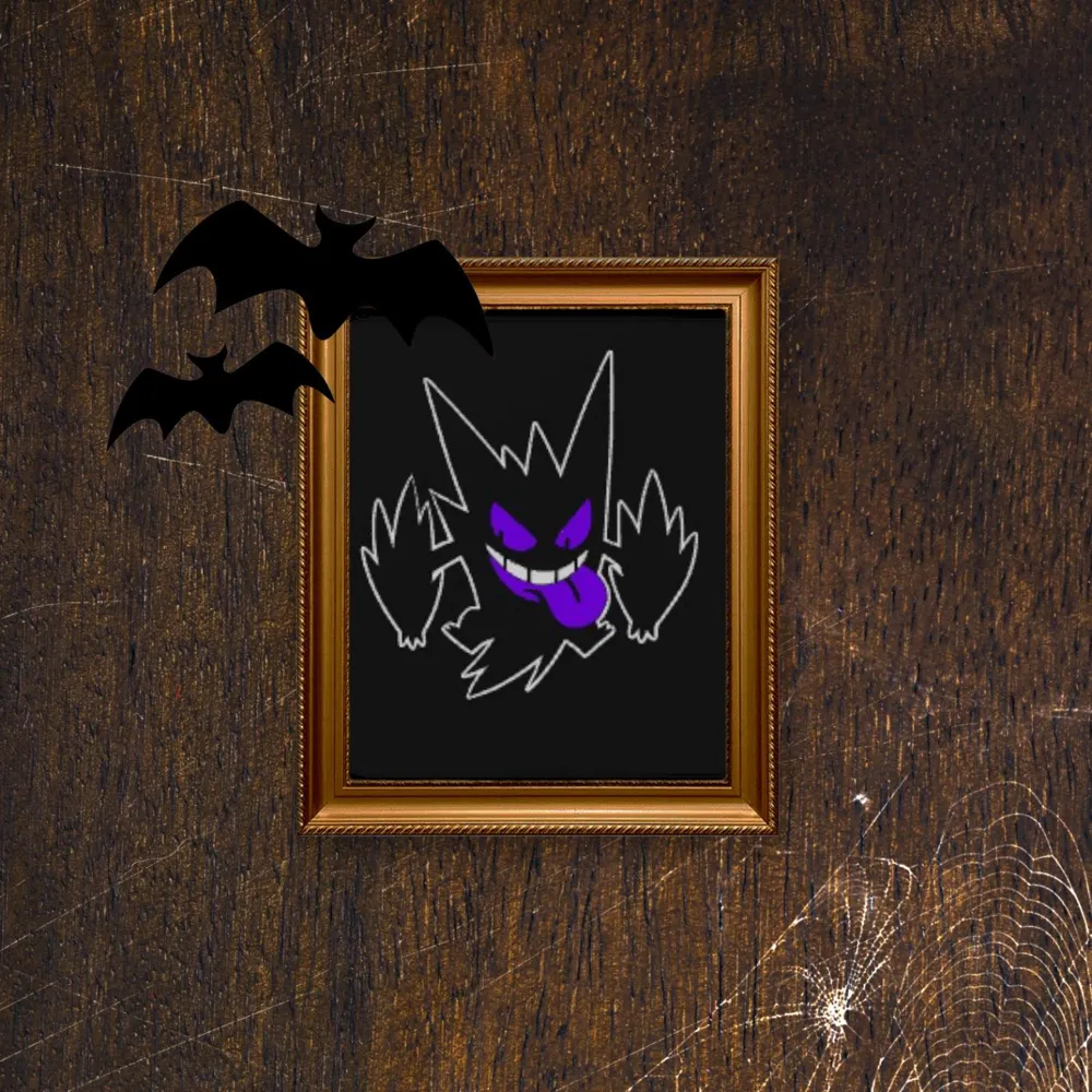 Halloween Mega Gengar - 2D - Wallart by Love Prints - MakerWorld