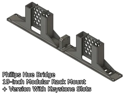 Modular 19-inch Rack Mounts | Collection - MakerWorld: Download Free 3D ...