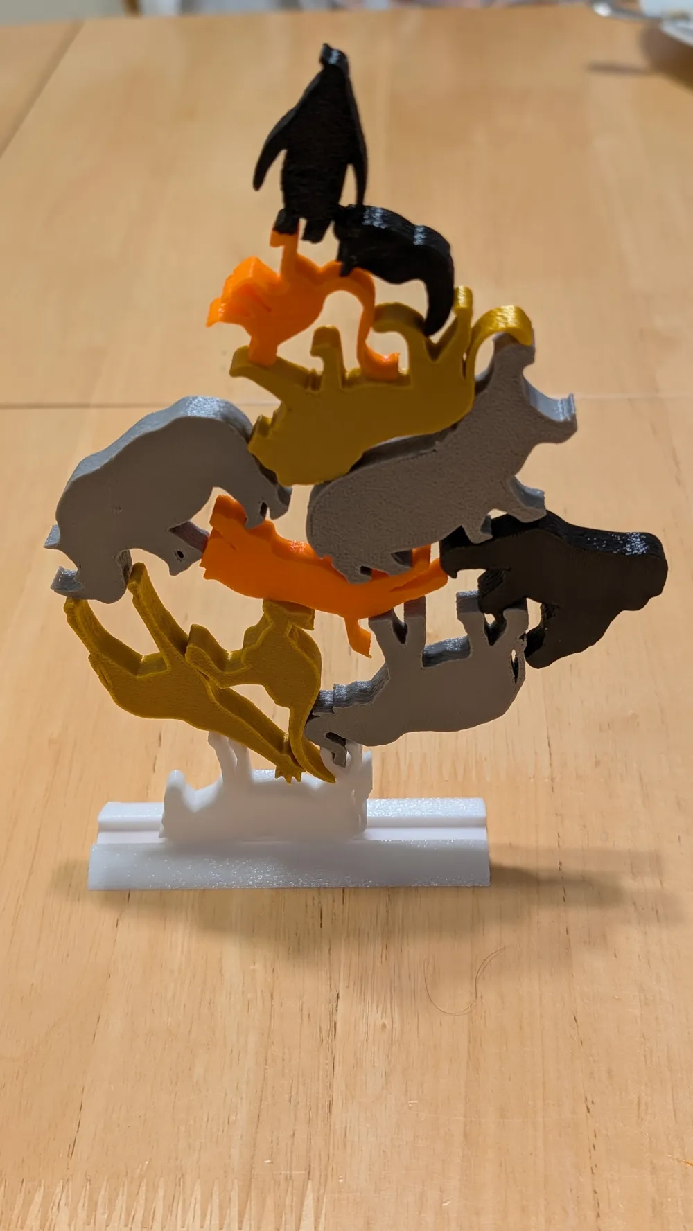 Stack-a-Zoo Stacking Game by Ducky MakerWorld: Download Free 3D Models