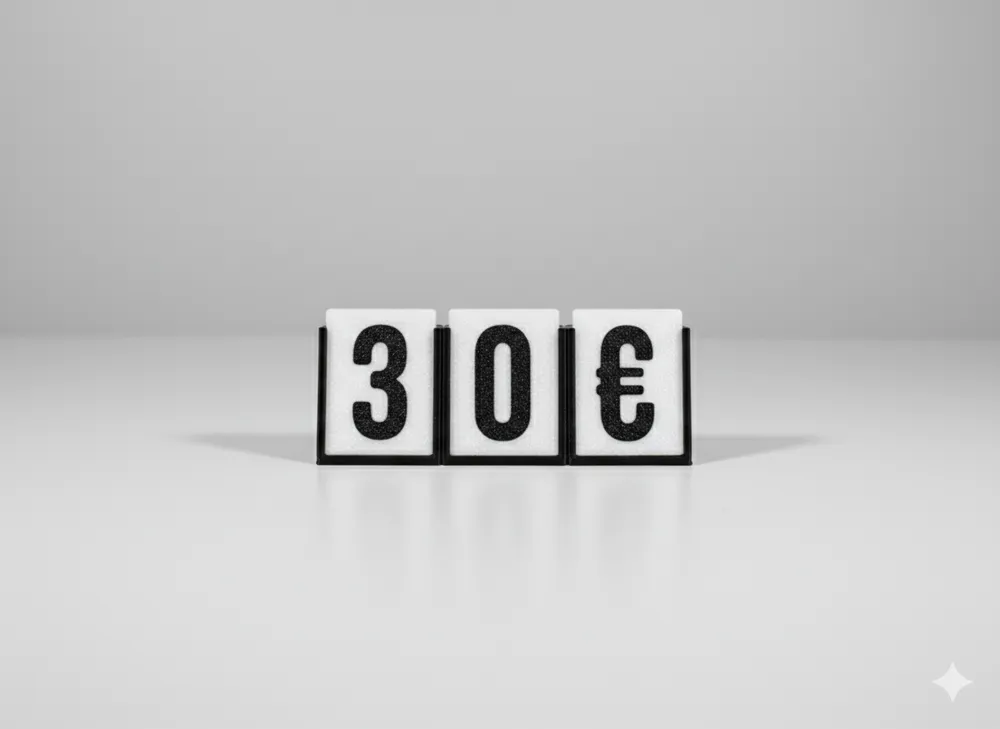 Modular Price Tag - Free 3D Print Model - MakerWorld