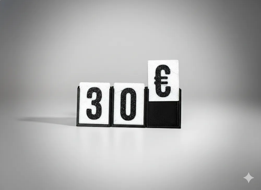 Modular Price Tag - Free 3D Print Model - MakerWorld