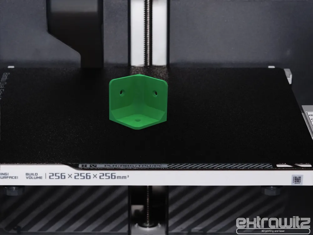 Corner bracket with 3 sides (40x40x40mm) by extrawitz - MakerWorld