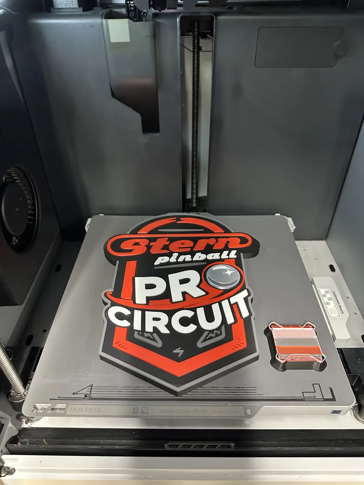 Stern Pinball Pro Circuit Sign by SINTAX MakerWorld: Download Free 3D ...