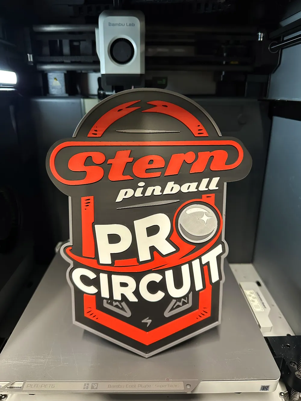 Stern Pinball Pro Circuit Sign by SINTAX MakerWorld: Download Free 3D ...