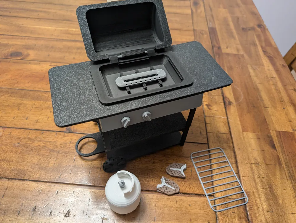 Barbie Barbeque - Free 3D Print Model - MakerWorld