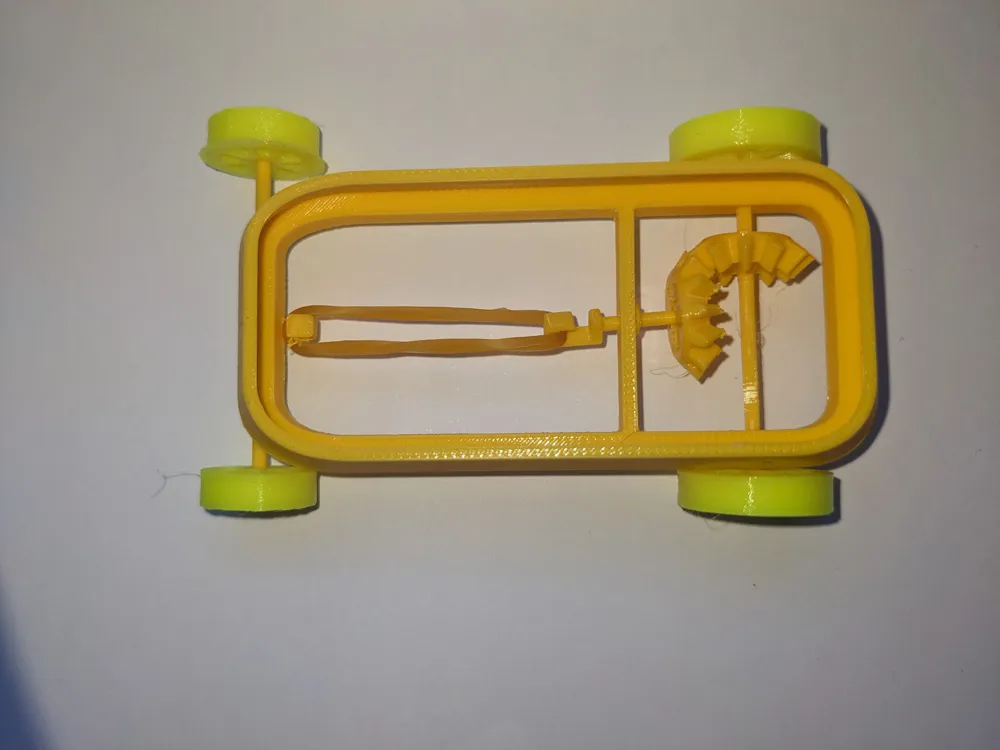 Small pull back car - Free 3D Print Model - MakerWorld