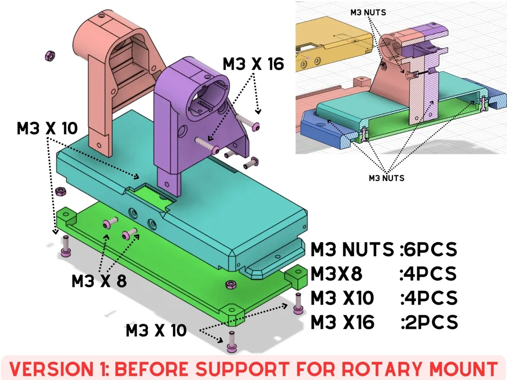 AMS Lite Feeder Compacted Mod Wall and Top Mount by Penguin_holic ...
