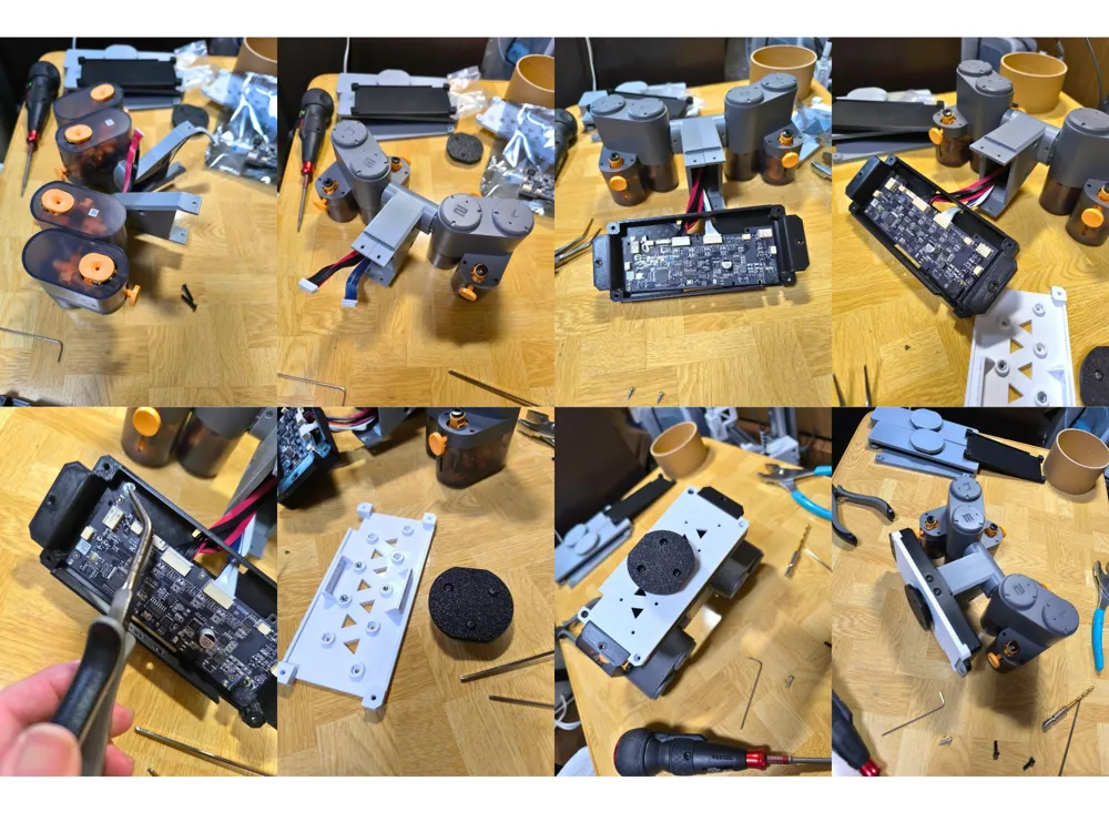 AMS Lite Feeder Compacted Mod Wall and Top Mount - Free 3D Print Model ...