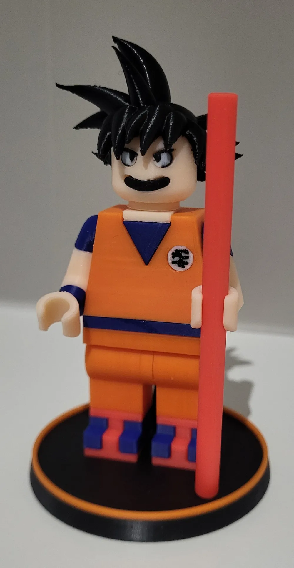 Son-Goku Brick - Dragon Ball Z - Free 3D Print Model - MakerWorld