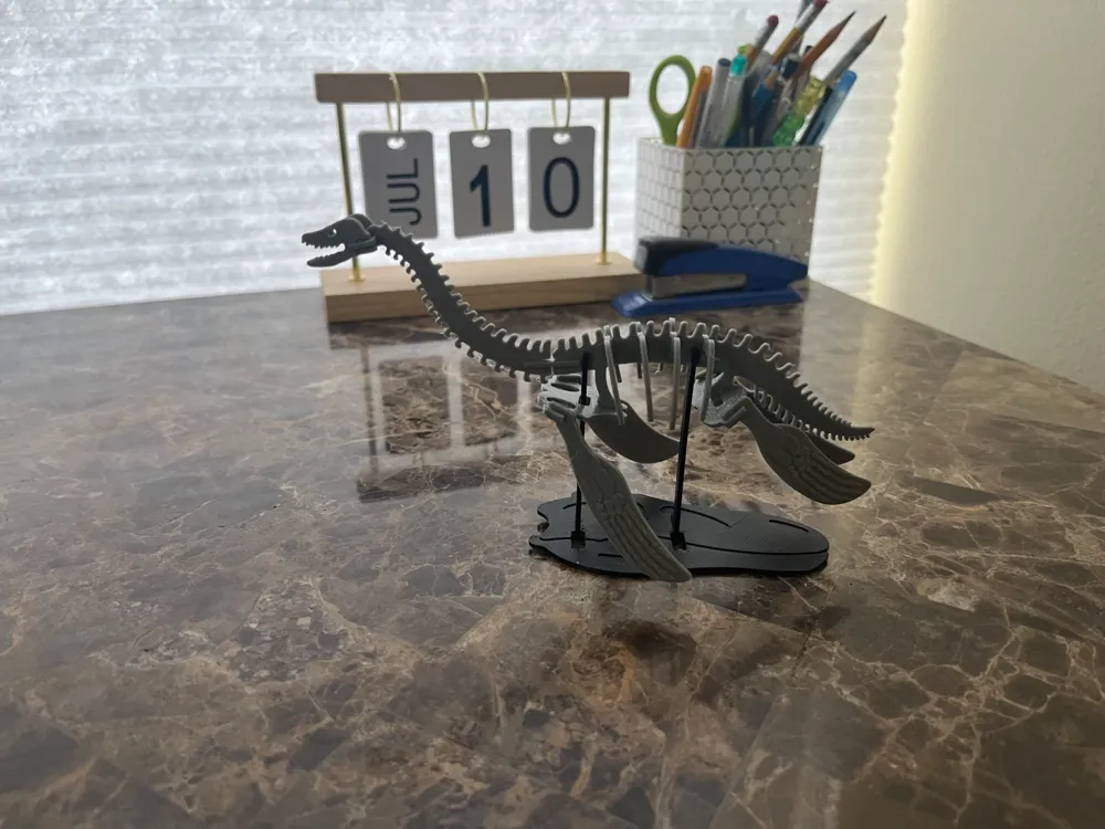 Plesiosaurus Kit Card by Jackson MakerWorld: Download Free 3D Models