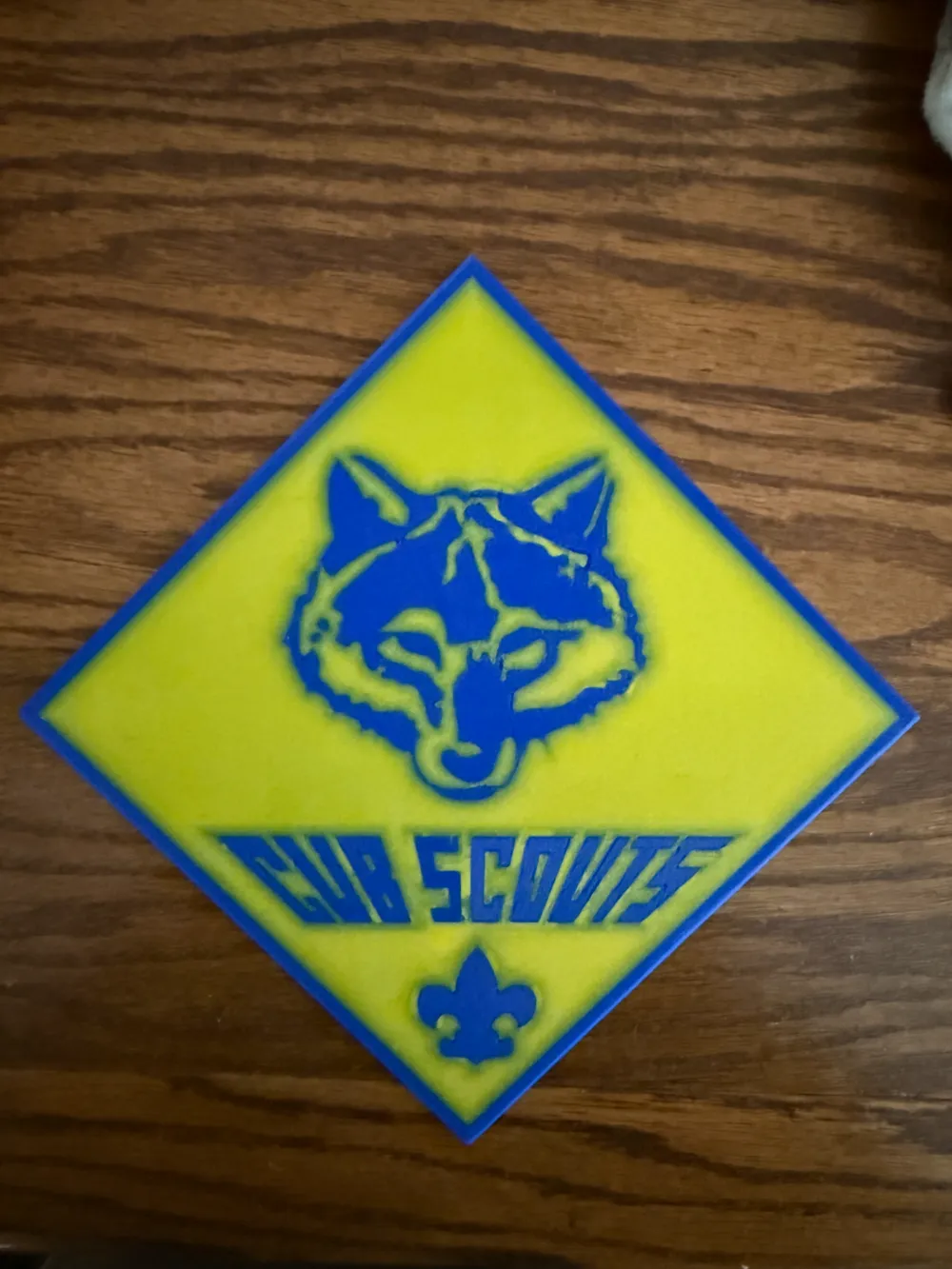 Cub Scout Crossover Cake Topper by Viola's HueForge - MakerWorld
