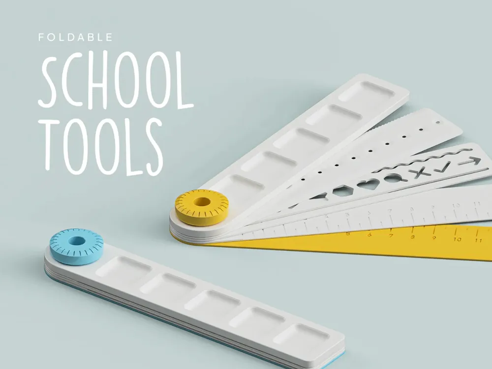Foldable School Tools by emanuelebargione MakerWorld: Download Free 3D ...