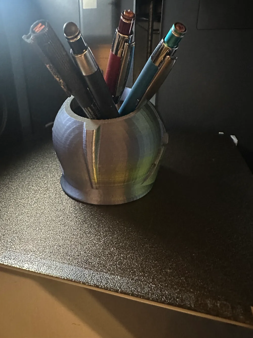 Firefighter Helmet Pen Holder by komaCarsten - MakerWorld