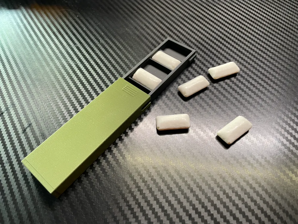 Chewing gum magnetic case by Yoturo - MakerWorld