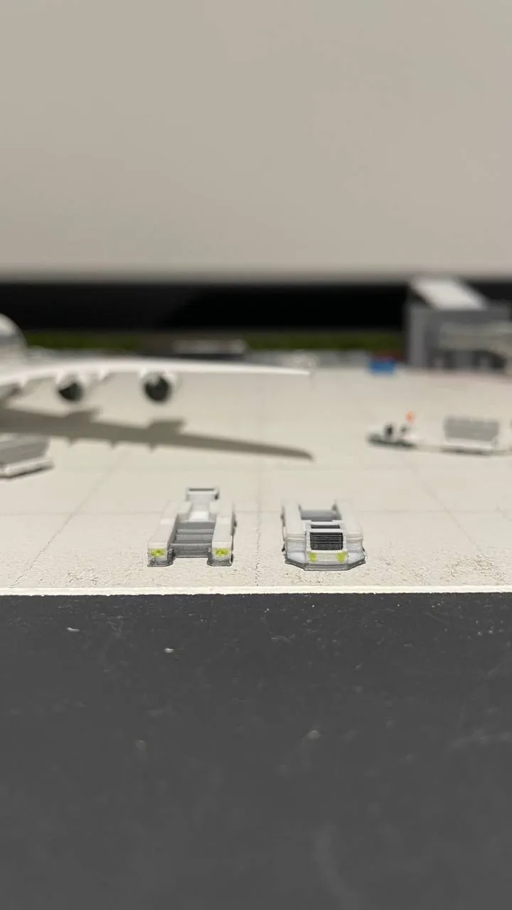 Aircraft Pushback Tug 1:400 GSE - Free 3D Print Model - MakerWorld