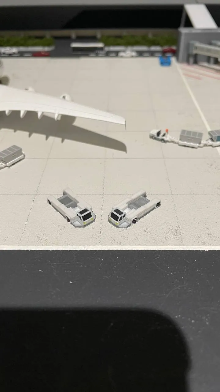 Aircraft Pushback Tug 1:400 GSE - Free 3D Print Model - MakerWorld