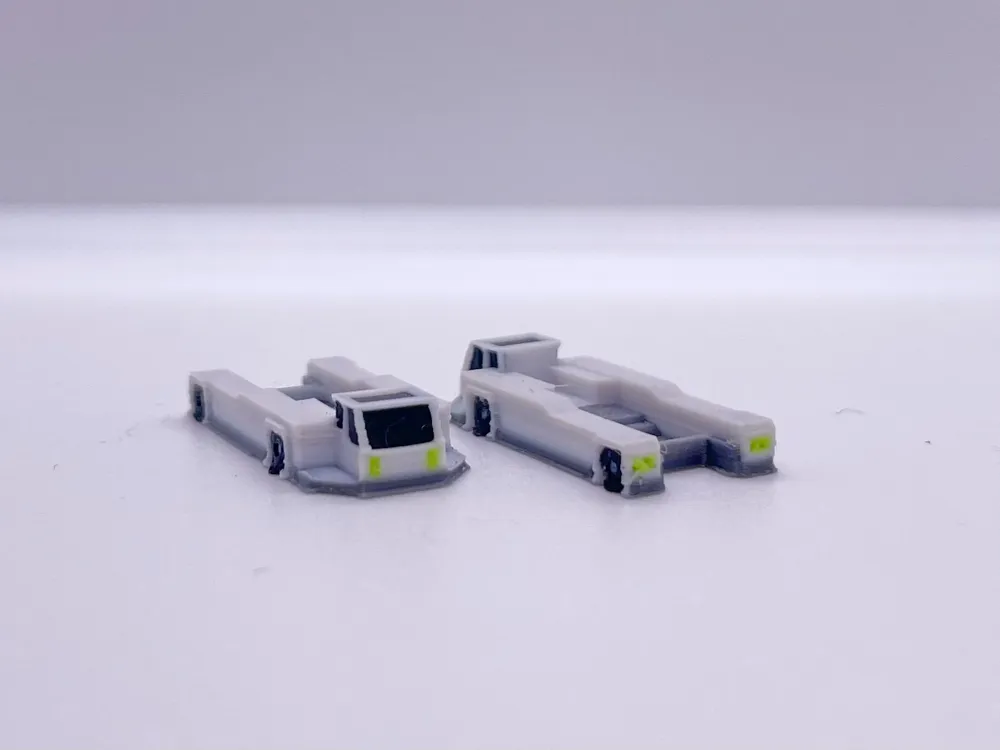 Aircraft Pushback Tug 1:400 GSE - Free 3D Print Model - MakerWorld
