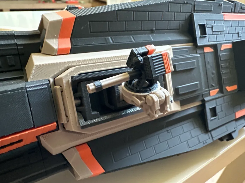 PDCs totalmente articulados para naves da Expanse Remixado por ...