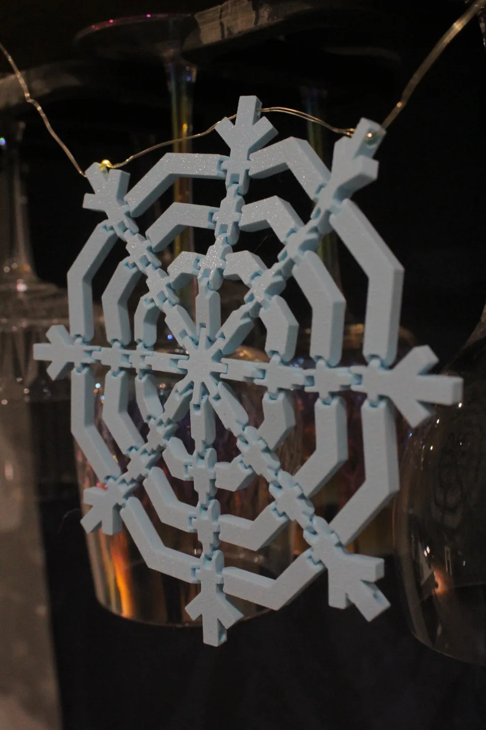 Flexible Snowflake Decoration by alwil302 MakerWorld: Download Free 3D ...