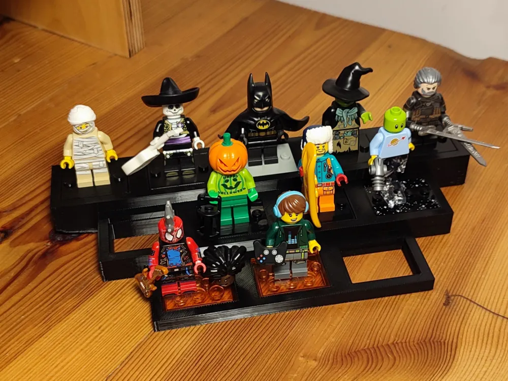Legos Minifigure Display Stand - Free 3D Print Model - MakerWorld