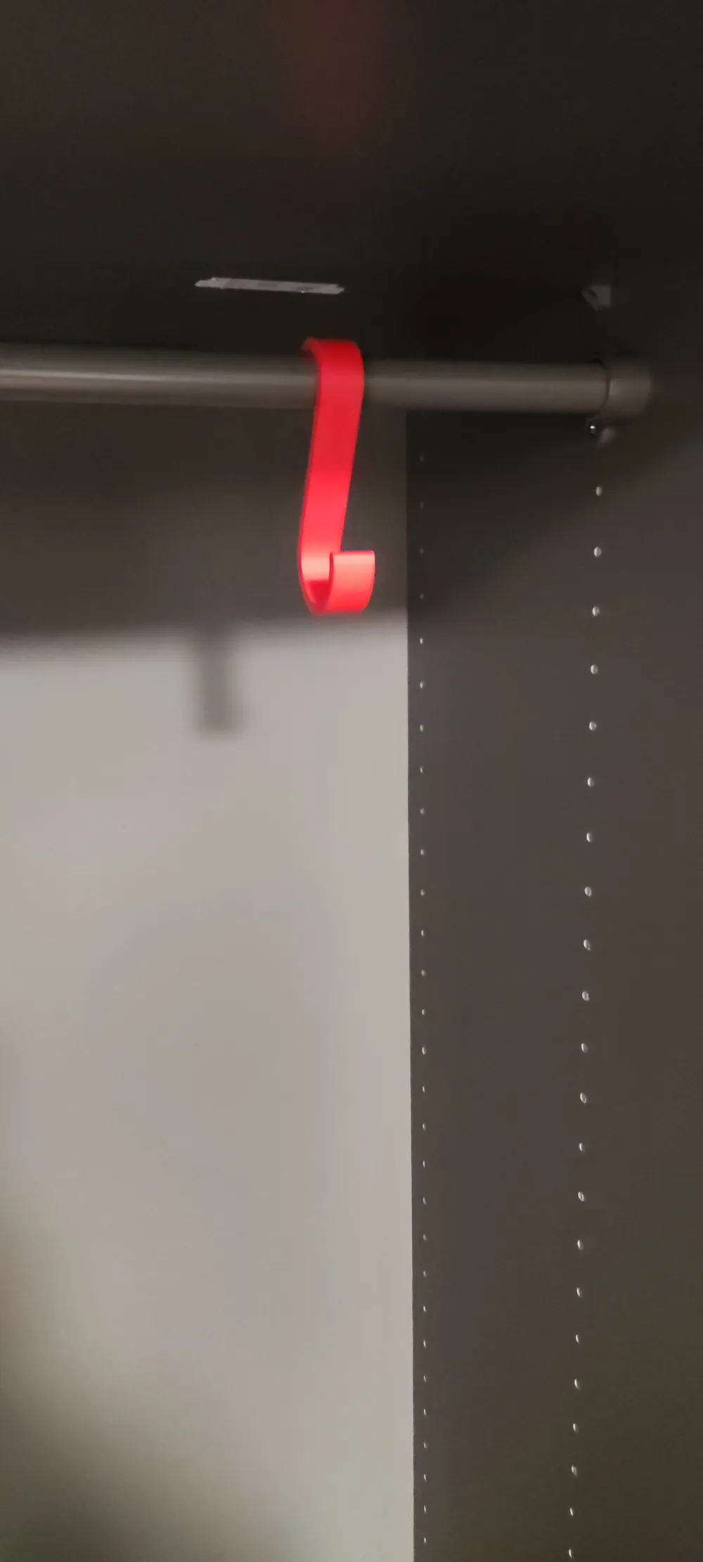 Parametric S-Hook for Closet Rods - Any size ! - Free 3D Print Model ...