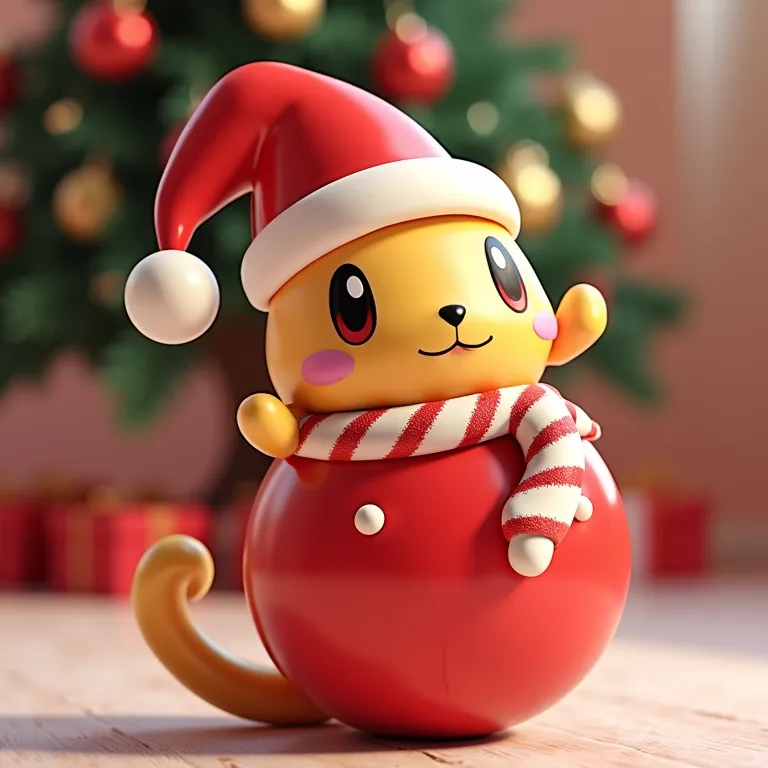 Cute ChristMas PrintMon by 3D Print Concepts - MakerWorld