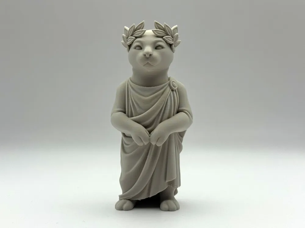 Roman Kitten Statue by Stigern MakerWorld: Download Free 3D Models