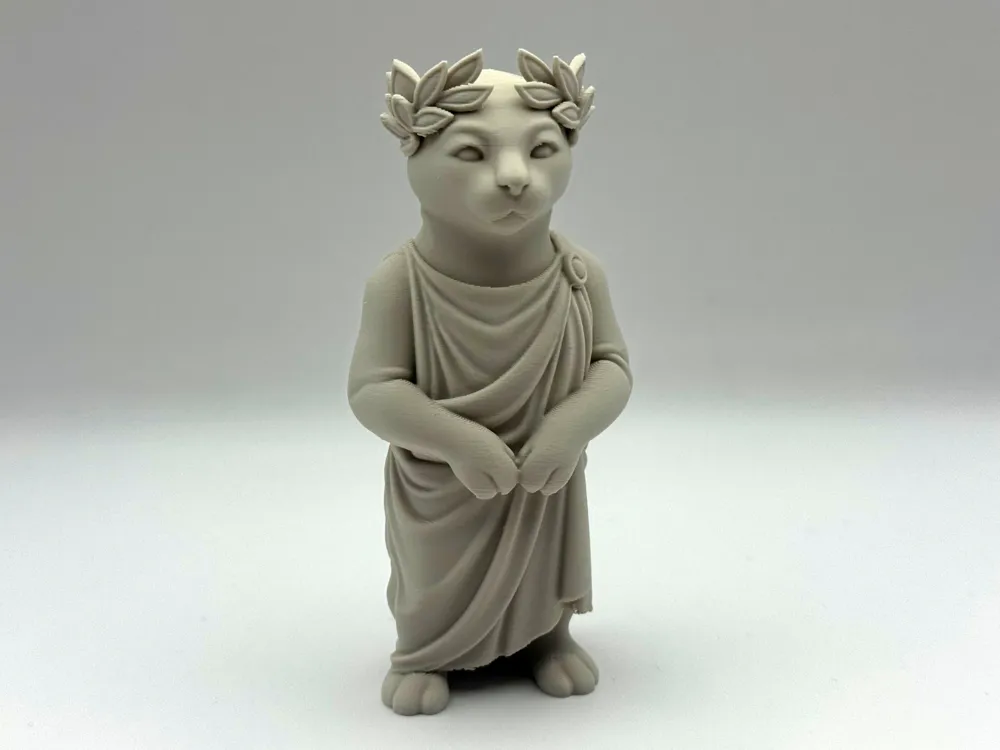 Roman Kitten Statue by Stigern MakerWorld: Download Free 3D Models