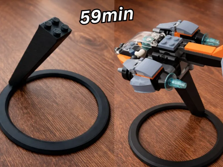 LEGOs Floating Display Stand | - Free 3D Print Model - MakerWorld