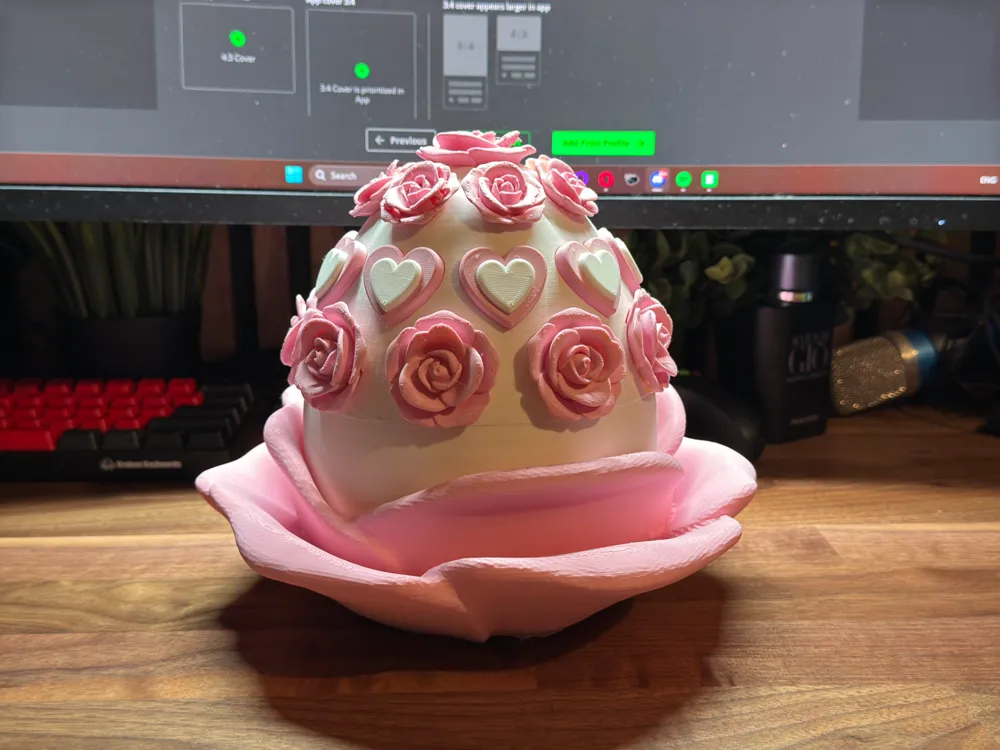 Valentine Egg - By Vixvvo3D by Vixvvo3D - MakerWorld